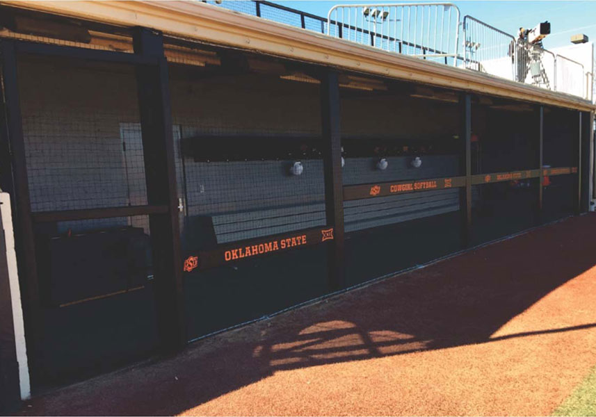 Dugout Rail & Post Padding | Field Wall Pads by SportsGraphics