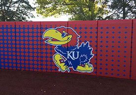 Plyo Ball Wall Padding | Field Wall Pads by SportsGraphics Inc.